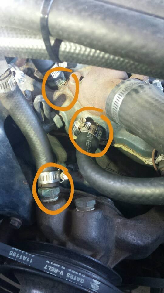 454 water hose routing | Hot Rod Forum