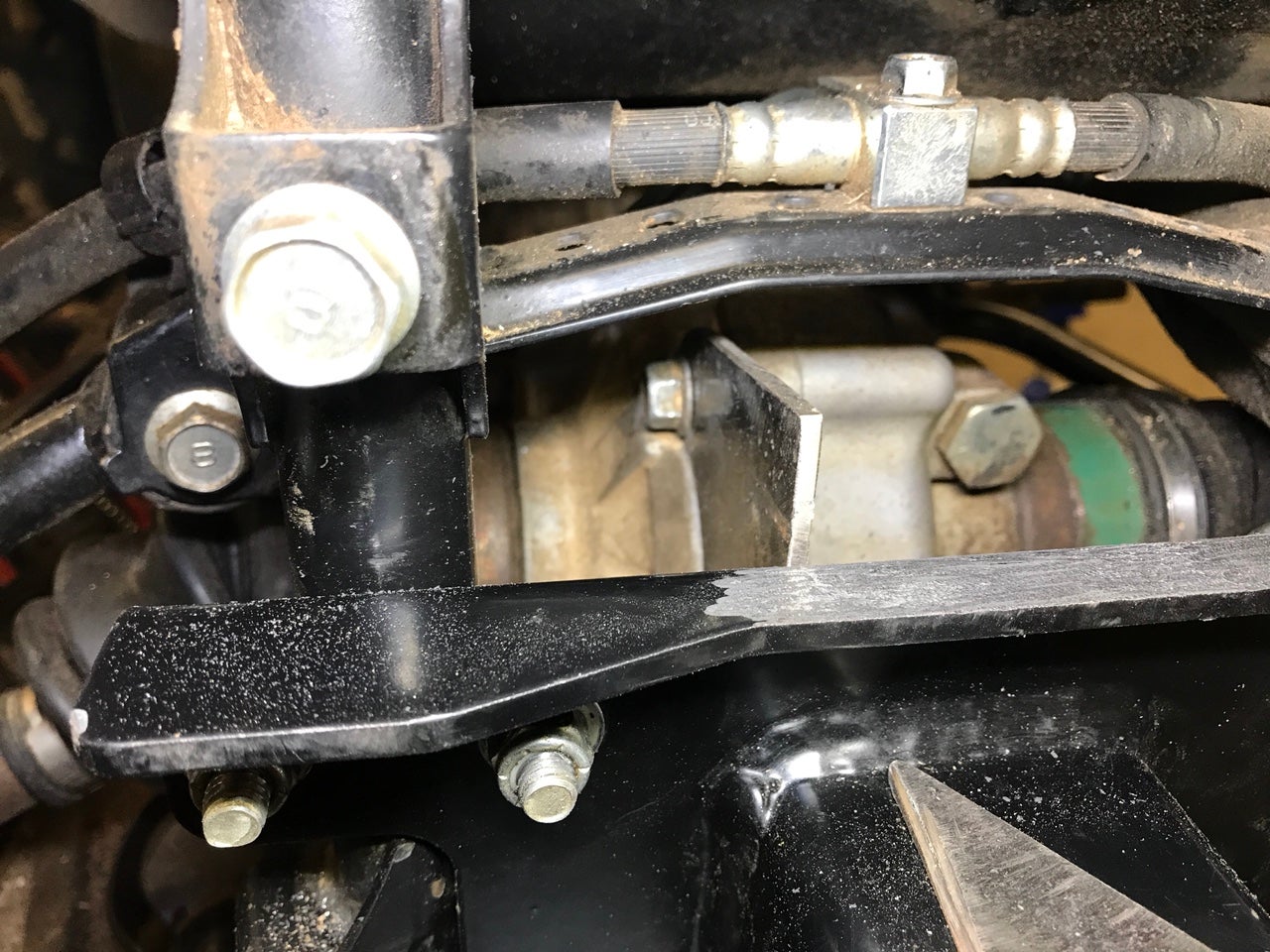 Rear Diff Brace/Support Plate | Yamaha Grizzly ATV Forum