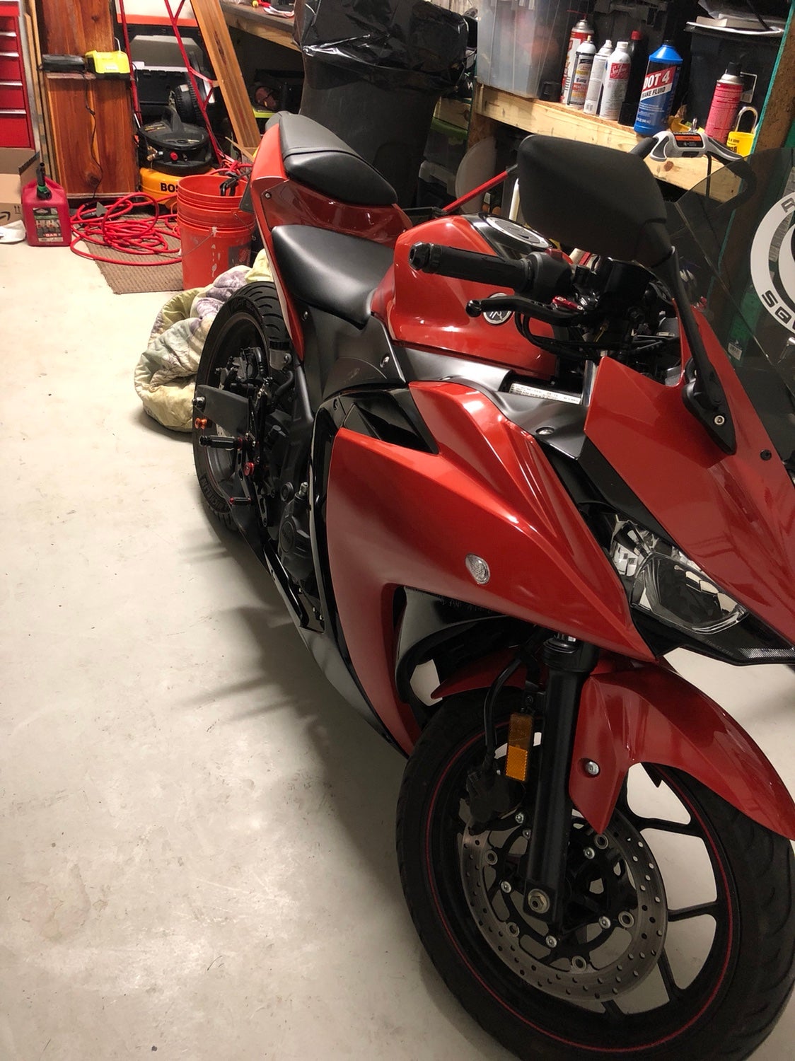 Vinyl Wrap on R3 Matte Grey | Yamaha R3 Forums