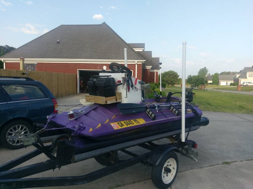 Beavertail Final Attack layout boat conversion to water jet | Duck ...