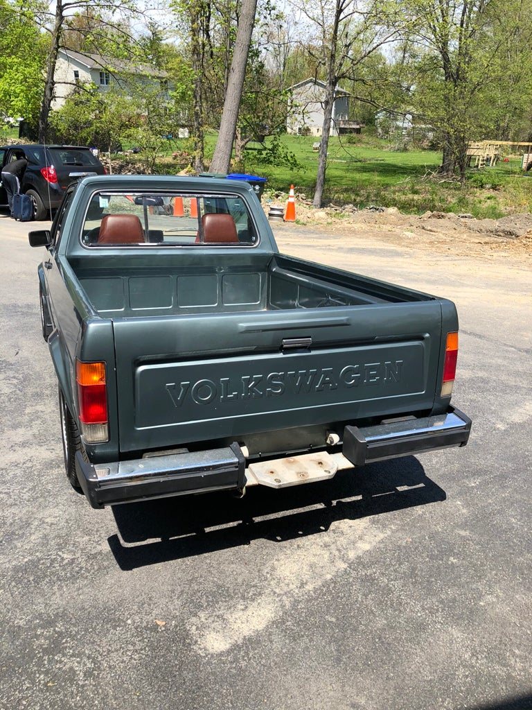 1981 VW Rabbit Truck Caddy Turbo Diesel | VW Vortex - Volkswagen Forum