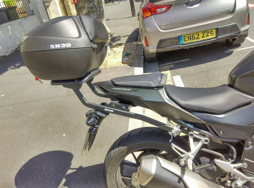 2017 cbr500r top box and pannier options? | Honda CBR 500 Riders Forum