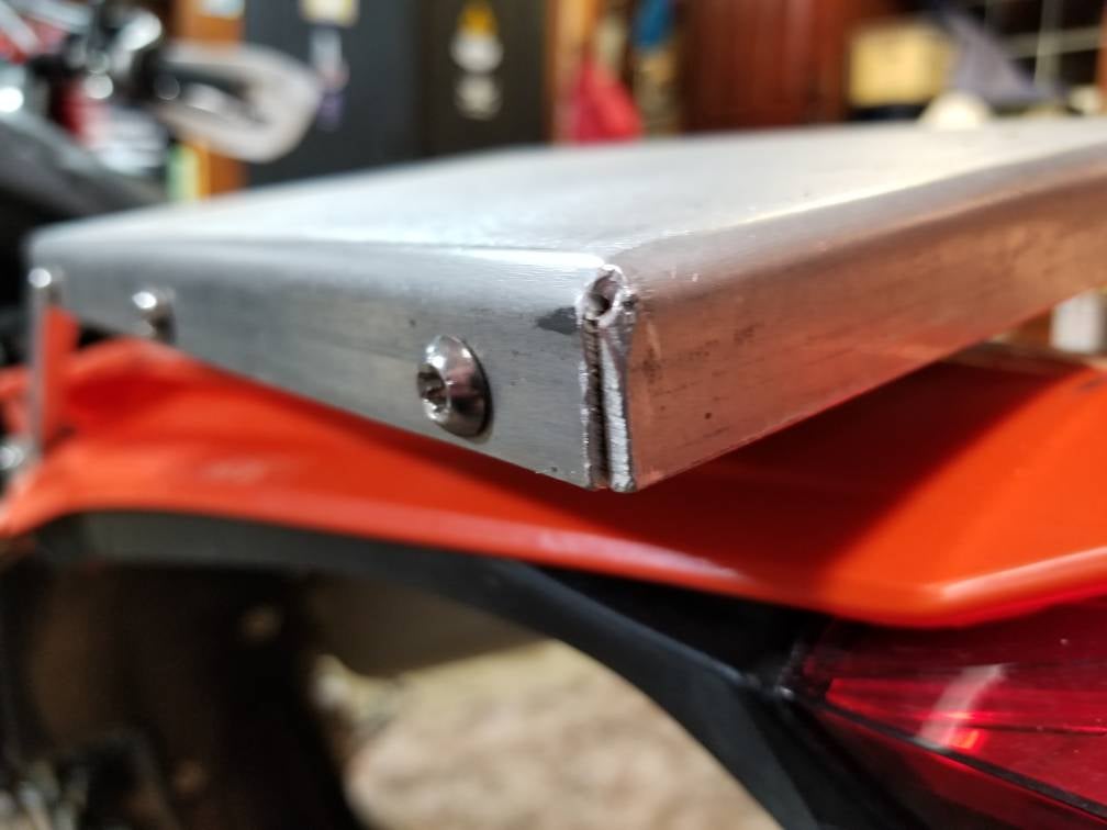 2018 KTM 500 exc-f rack | Adventure Rider