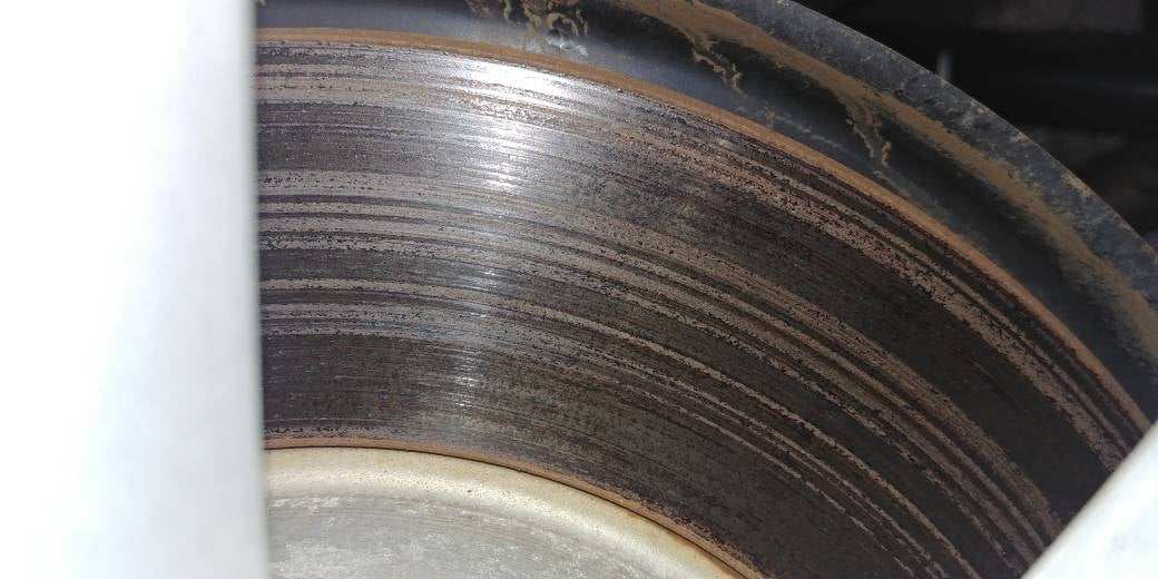 Scored brake disk | VW Vortex - Volkswagen Forum