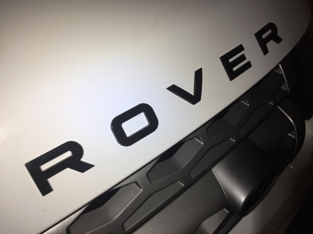 Changed RANGE ROVER lettering | Evoque Forums