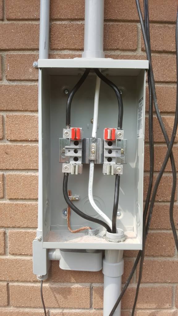 Residential service grounding | Electrician Talk