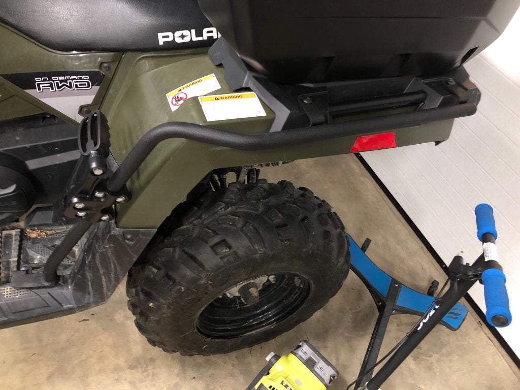 rear seat/storage suggestions | Polaris ATV Forum