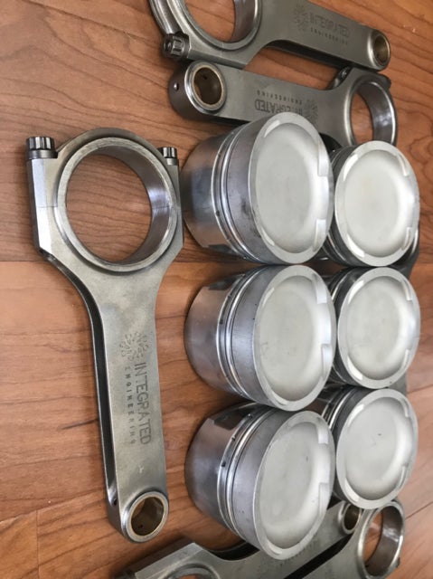 Vr6 24v JE 8.5:1 84mm pistons and IE rods. R32 | VW Vortex - Volkswagen ...