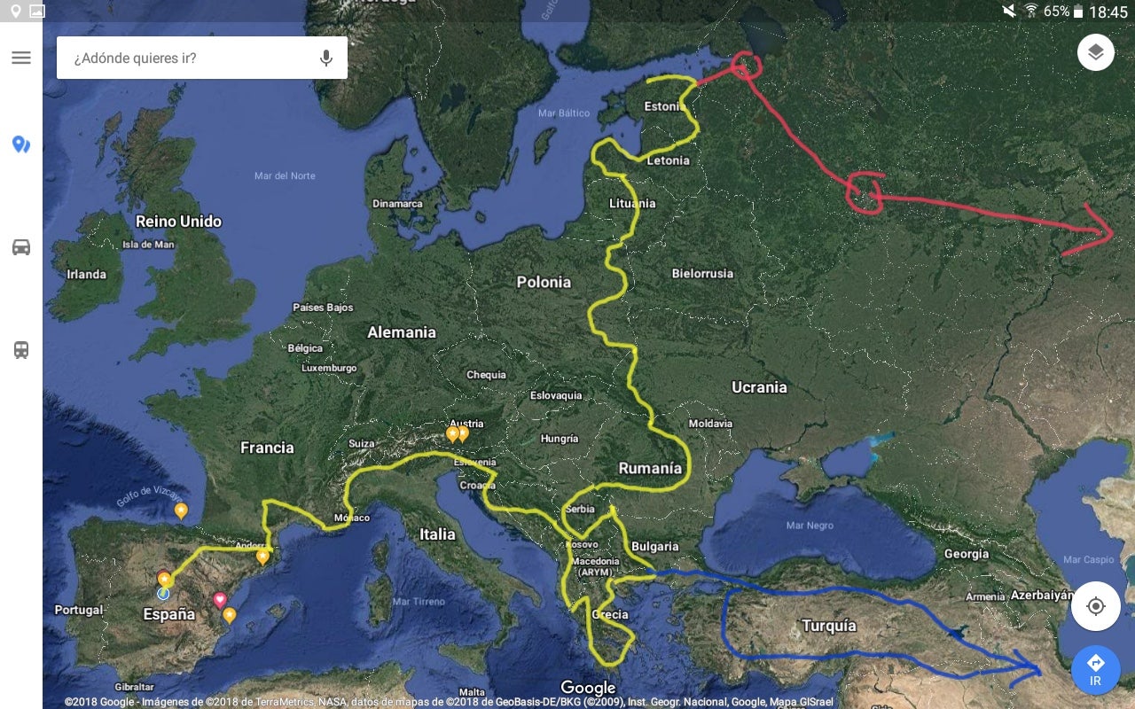 Madrid-Europe (TET)-Asia | Adventure Rider