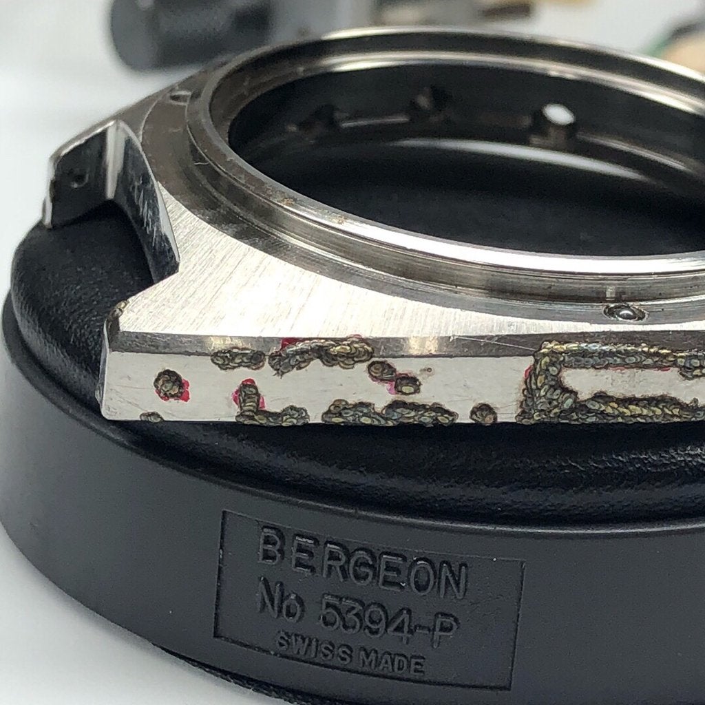 Fixing a JLC case with deep scratch | WatchUSeek Watch Forums
