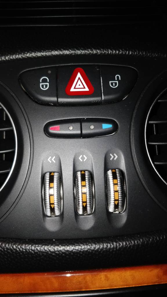 Buttons on center console, what are they? | Mercedes-Benz Forum