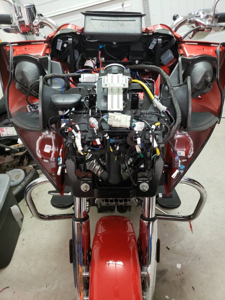 Amp install with Ride command | Indian Motorcycle Forum