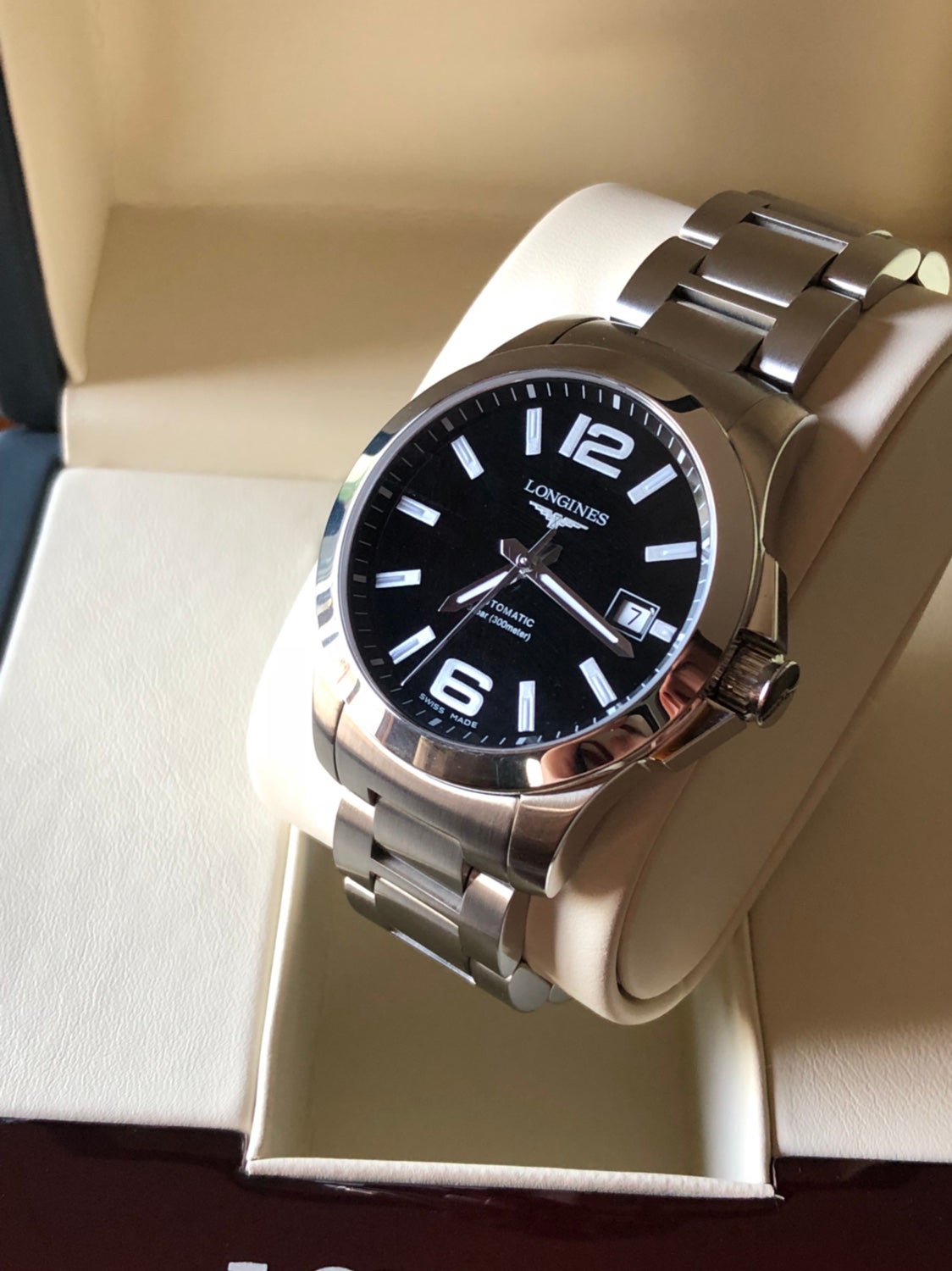 Longines Conquest 39mm Automatic Black | WatchUSeek Watch Forums