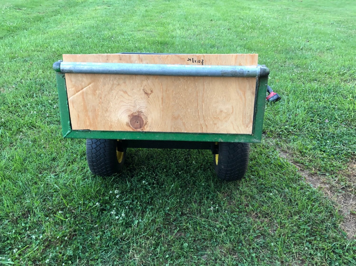 Making an 80 cart tailgate on the cheap | Green Tractor Talk
