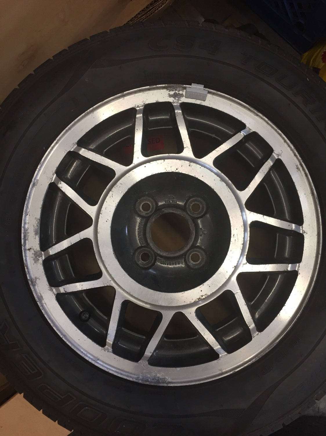 VW GTI Snowflake Wheels with tires $240 Central PA | VW Vortex ...