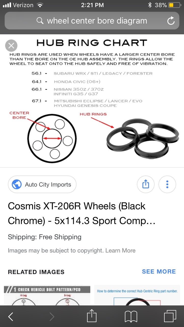 Wrong center bore size, options? | Mercedes-Benz Forum