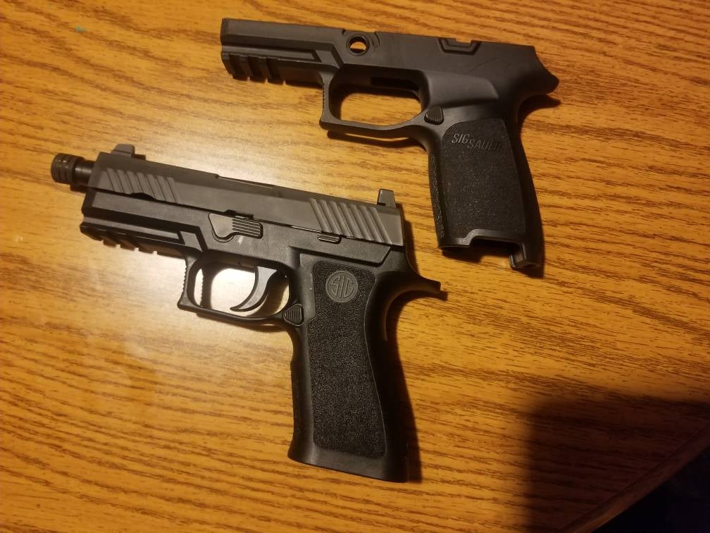 Compact slide on X-Carry frame | SIG Talk