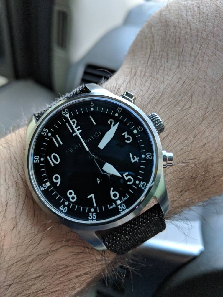 New Pilot Watch A-13A just arrived, the best looking Mission Timer ...