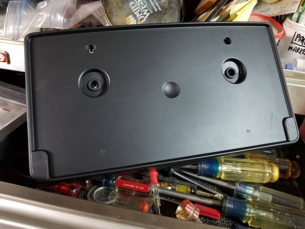 2500 front license plate bracket install | RAM 1500 Diesel Forum