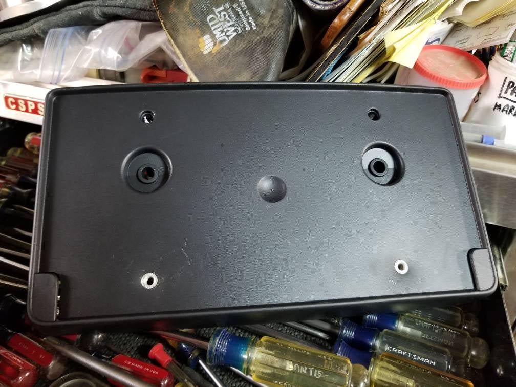 2500 front license plate bracket install | RAM 1500 Diesel Forum