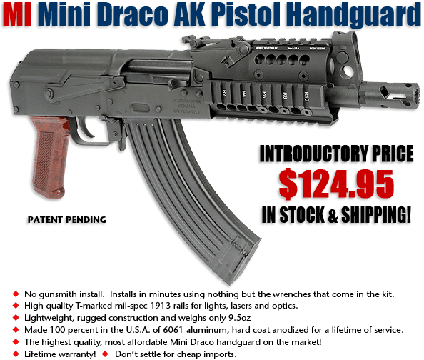 I just got my first AK and it is a Micro Draco,need some help ...