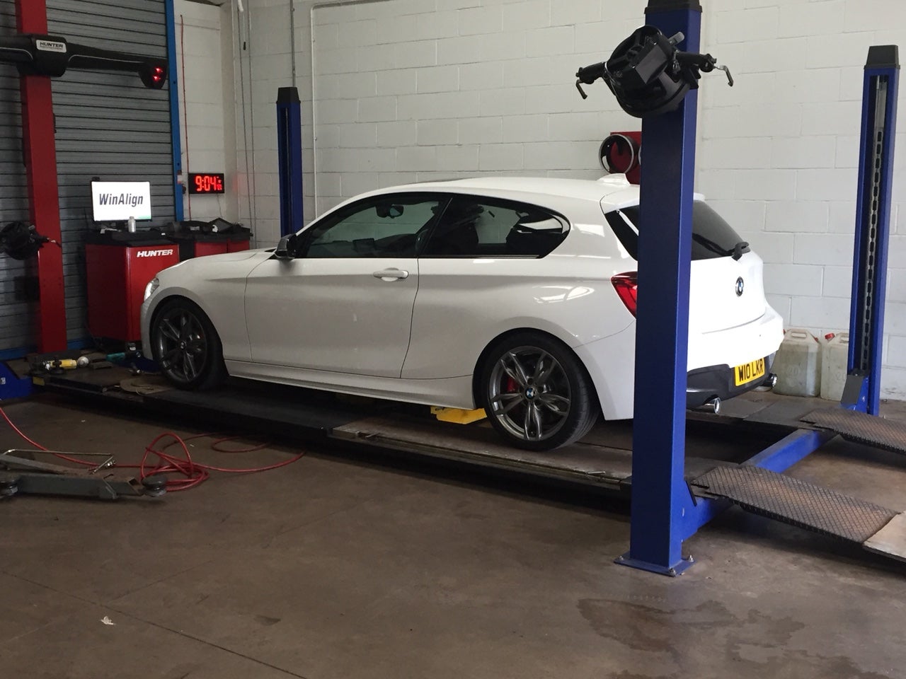 Wheel alignment done | Baby BMW Forum