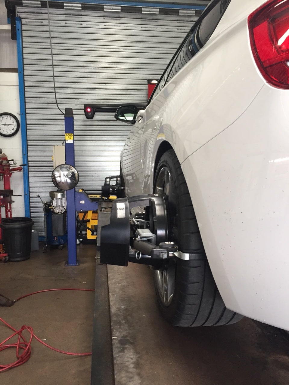 Wheel alignment done | Baby BMW Forum