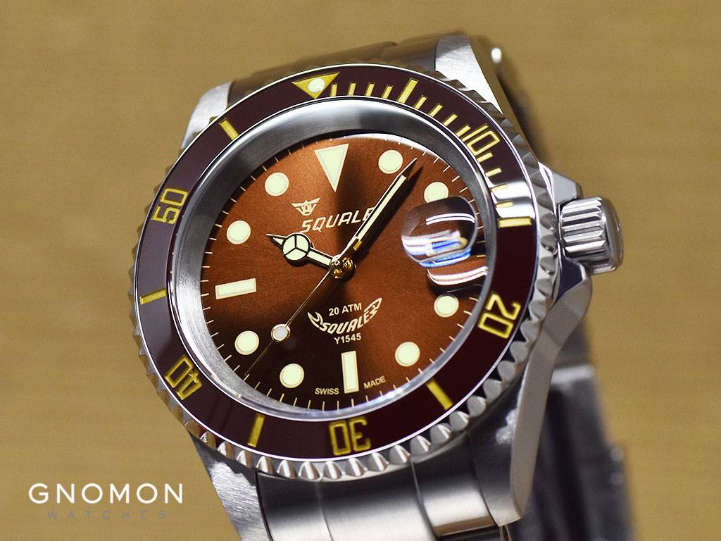 New Squale 20 Atmos Root Beer Ceramic | WatchUSeek Watch Forums