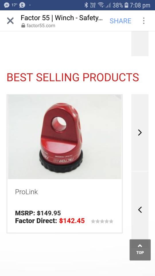 Factor55 Prolink winch hook shackle mount | Patrol 4x4 - Nissan Patrol ...