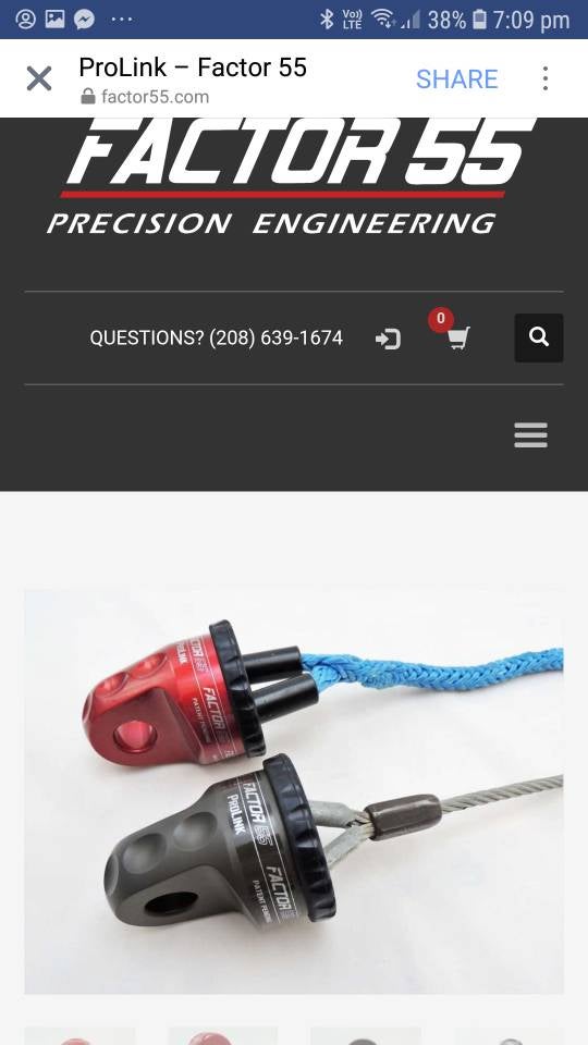 Factor55 Prolink winch hook shackle mount | Patrol 4x4 - Nissan Patrol ...