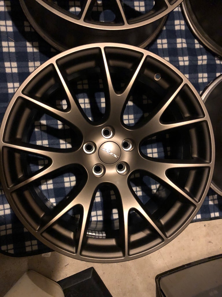 PAIR OEM HELLCAT BRASS MONKEY RIMS - LIKE NEW | SRT Hellcat Forum