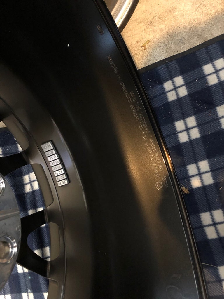 PAIR OEM HELLCAT BRASS MONKEY RIMS - LIKE NEW | SRT Hellcat Forum