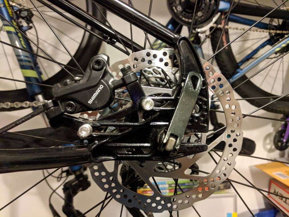 Surly Ogre clanking sounds on rear disc brakes | Mountain Bike Reviews ...