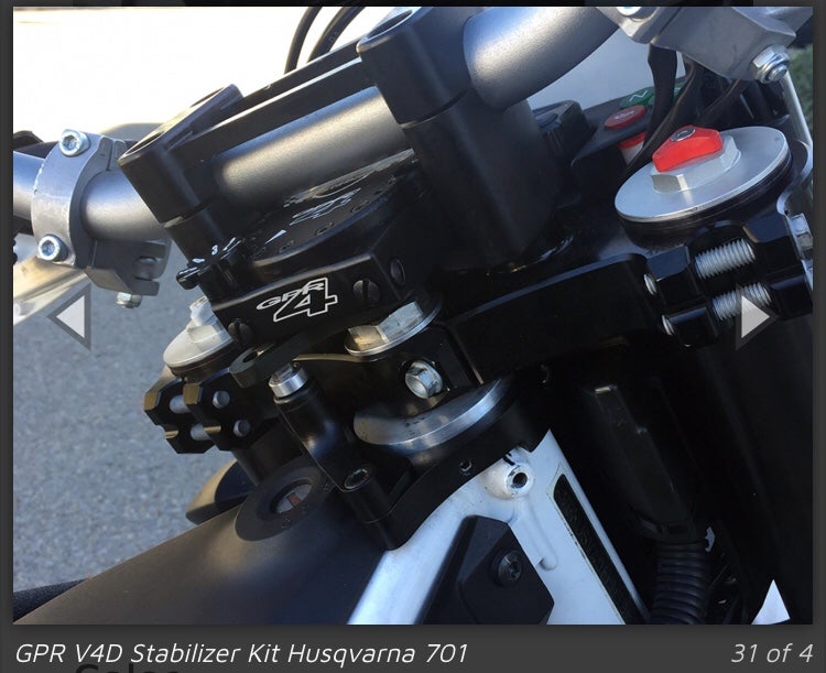 Steering damper for 701SM | SuperMoto Junkie