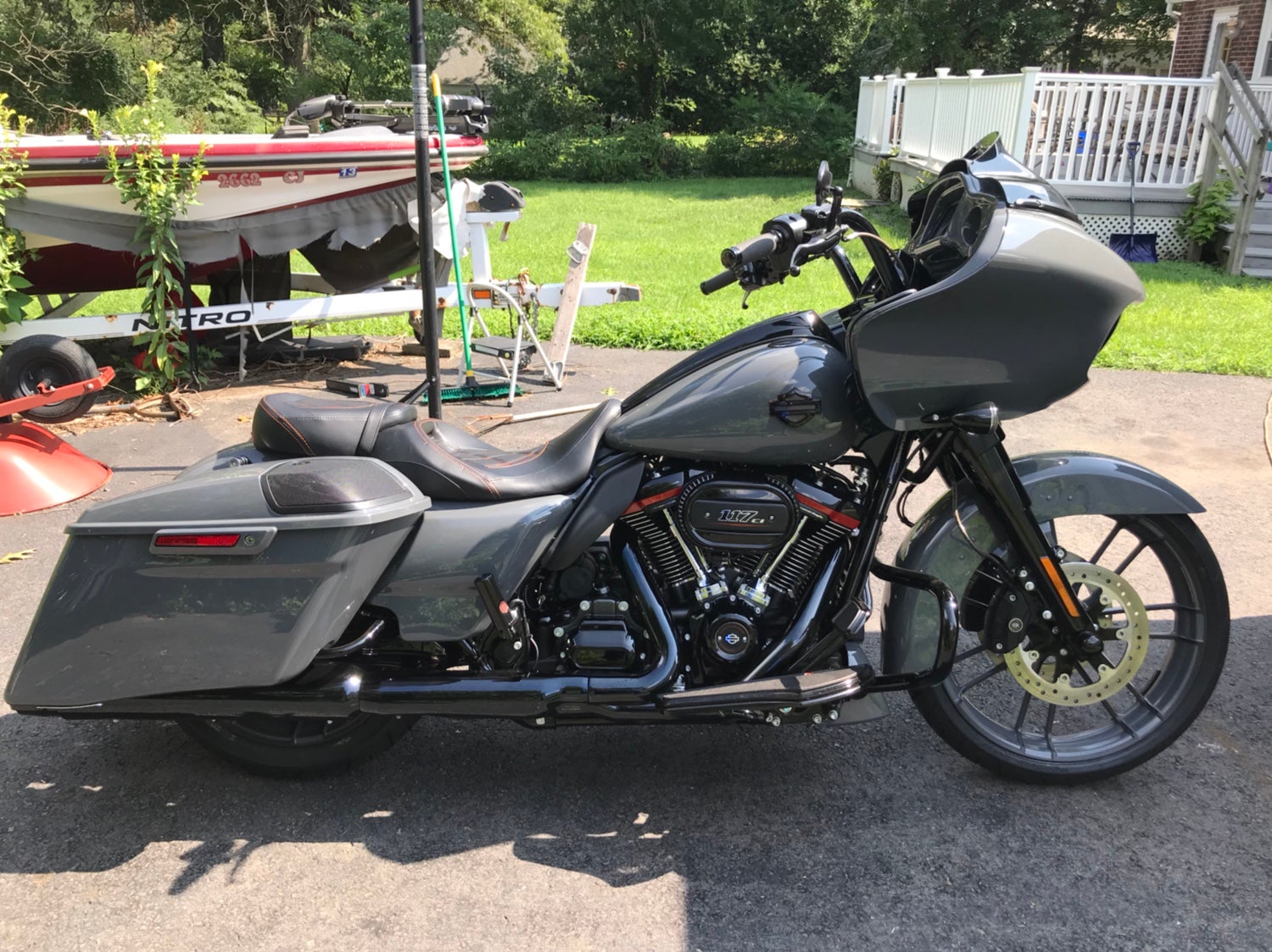 2018 road glide CVO gunship grey | Road Glide