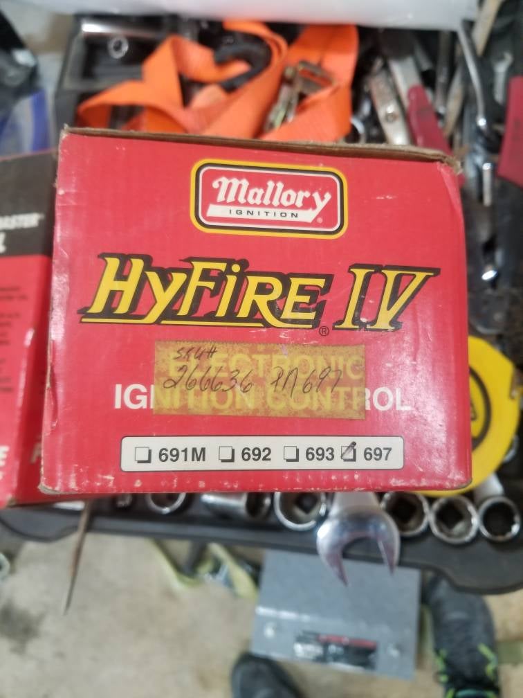 Mallory hyfire IV ignition box, mallory promaster coil | Ford Mustang ...