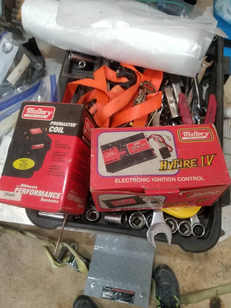Mallory hyfire IV ignition box, mallory promaster coil | Ford Mustang ...