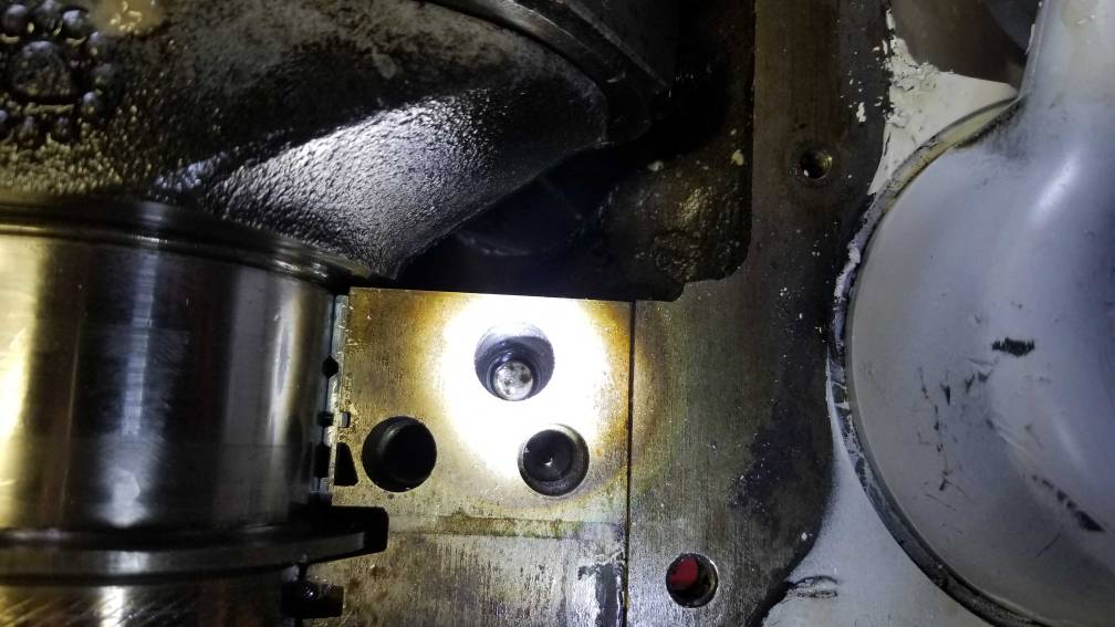 Oil gallery plugs location and type | Diesel Place