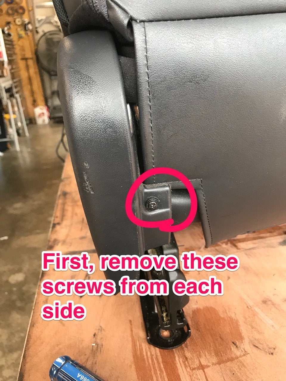 Front Seat mod / Gaining more room in back for sleep deck | Toyota FJ ...