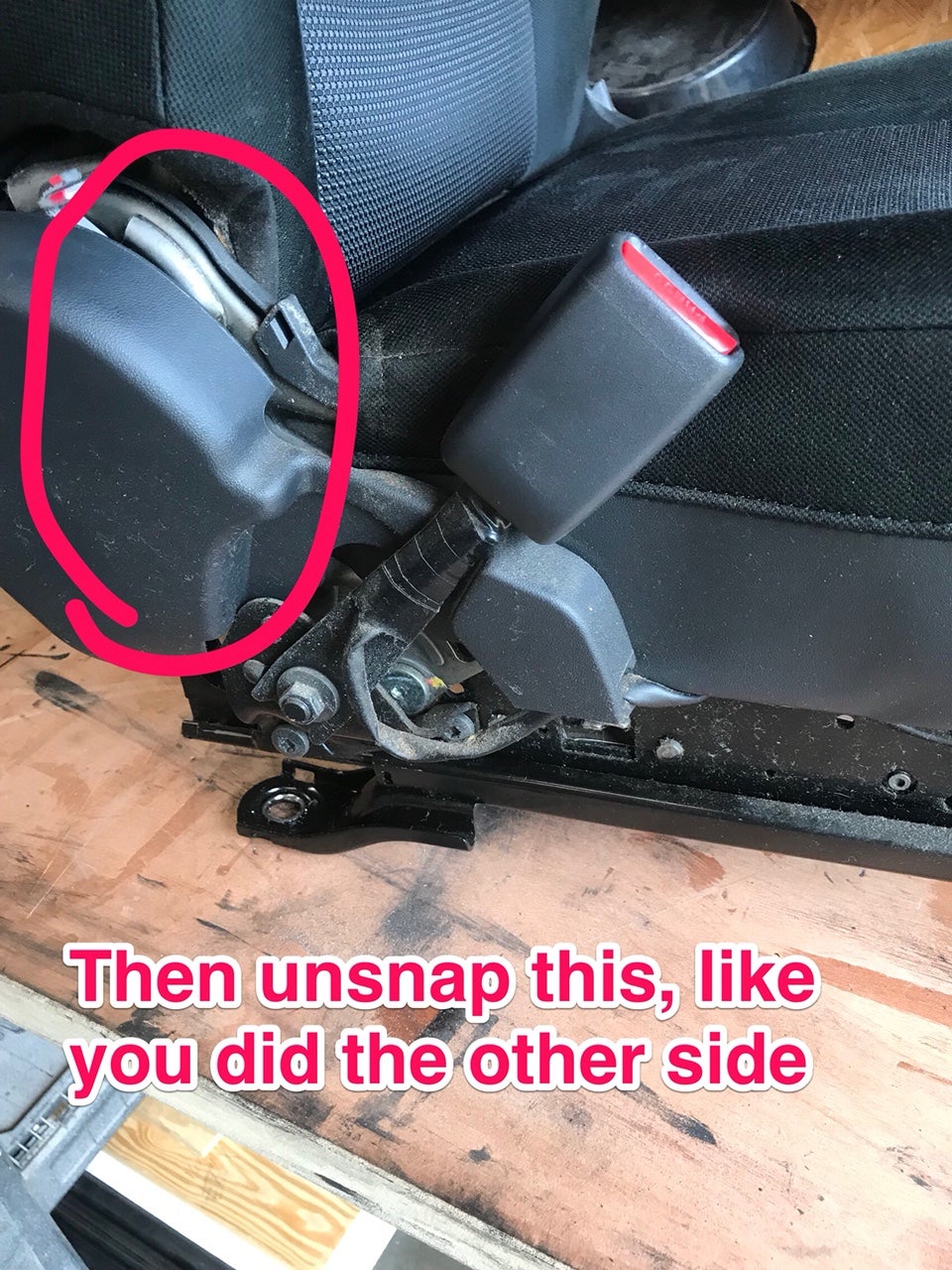 Front Seat mod / Gaining more room in back for sleep deck | Toyota FJ ...