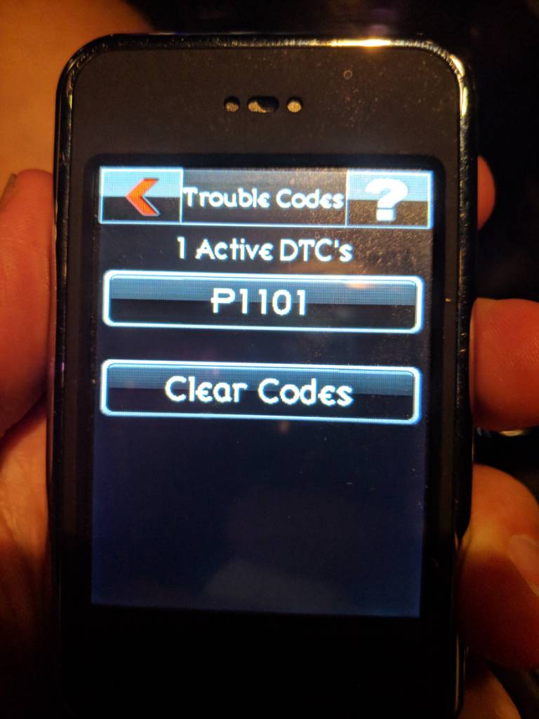 P1101 Code | Cadillac Owners Forum