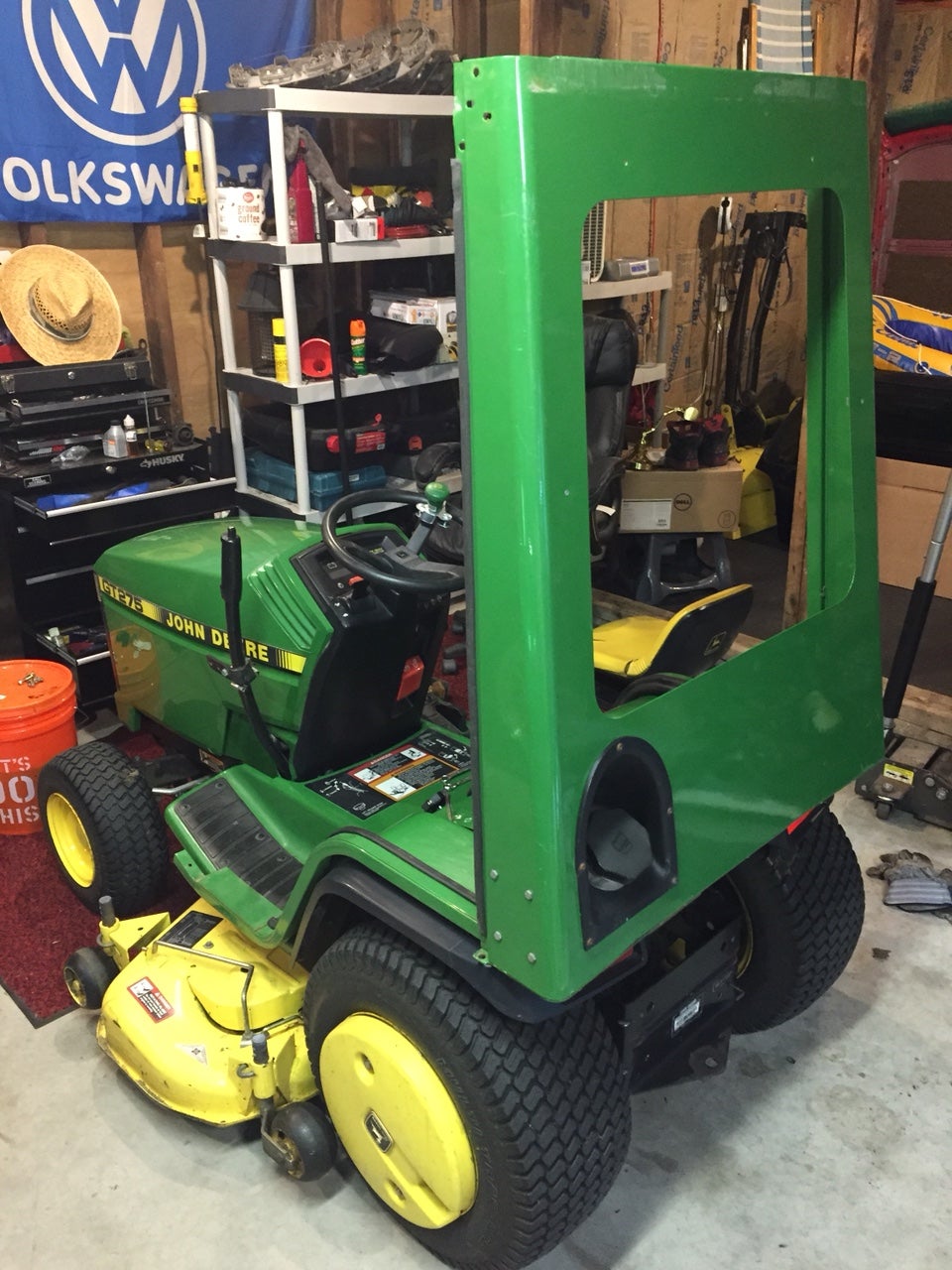 What did you do on or to your John Deere GT today | Page 77 | Green ...