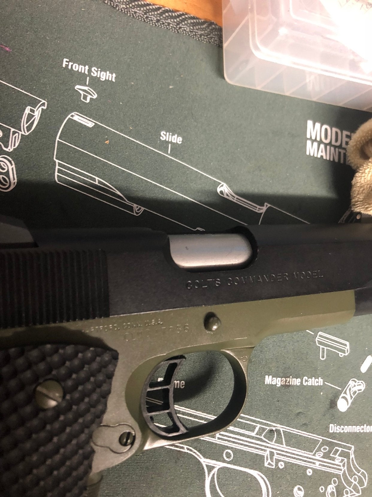 Colt Lightweight Commander Roll Marks (1971)....help please | Colt Forum