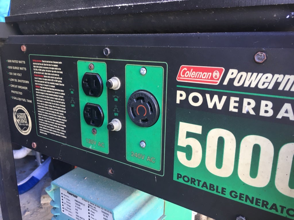 Tankless propane tripping gfci breaker only when running generator ...