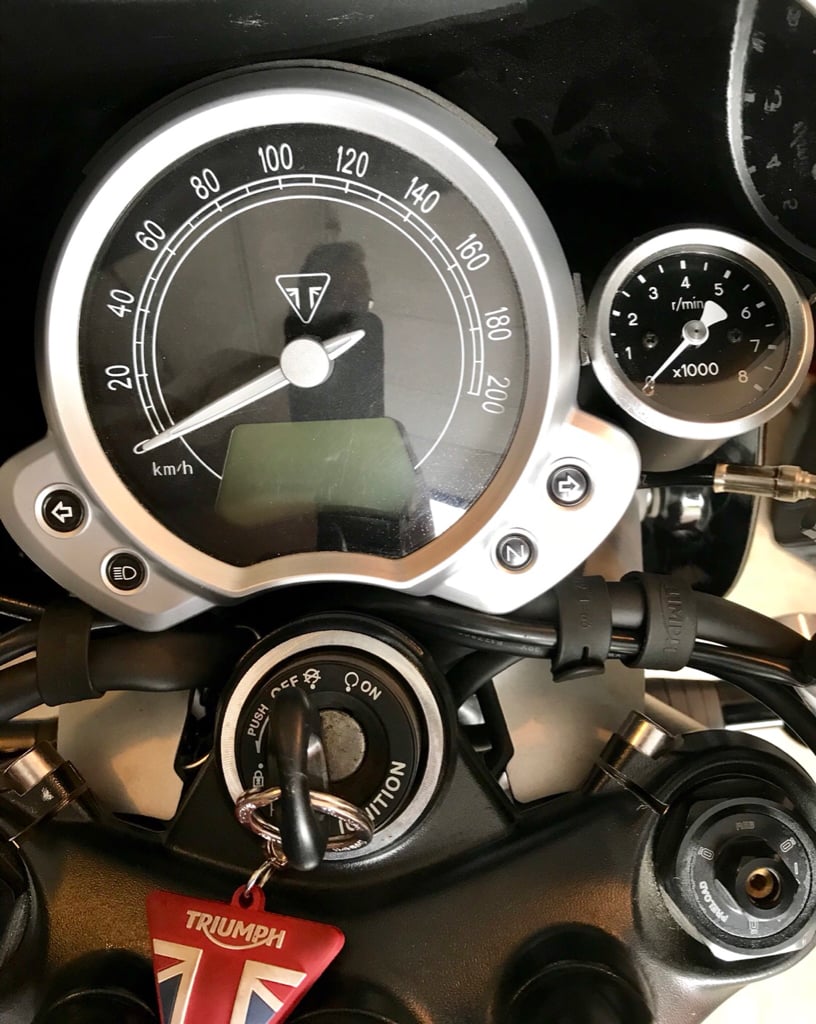 Street Twin Rev Counter | Triumph Rat Motorcycle Forums