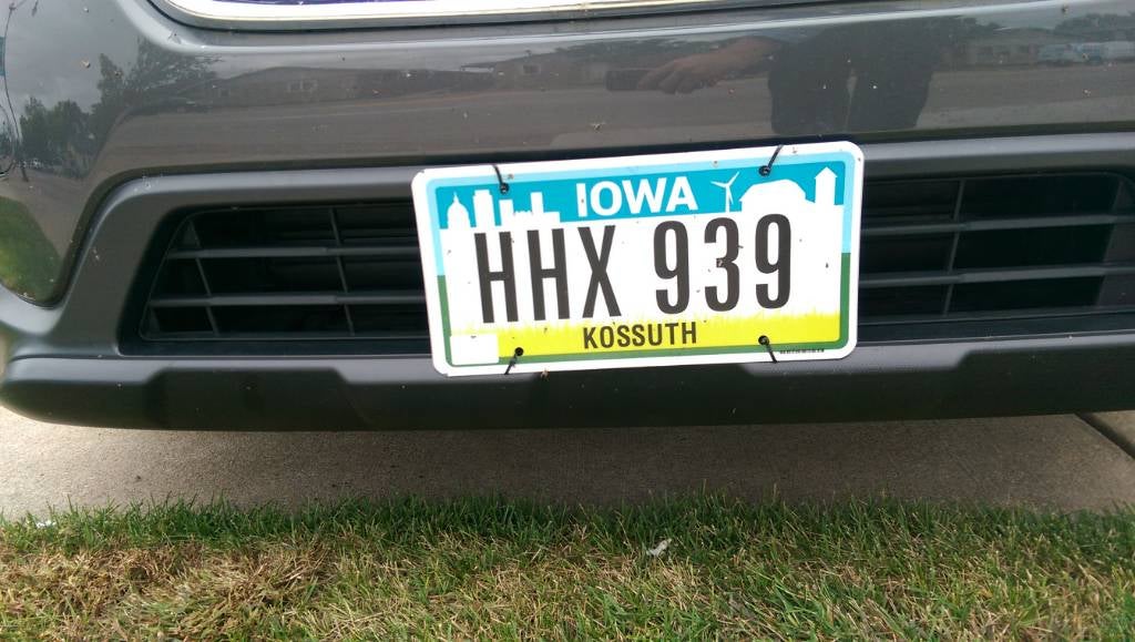 Front license plate mount | Subaru Outback Forums