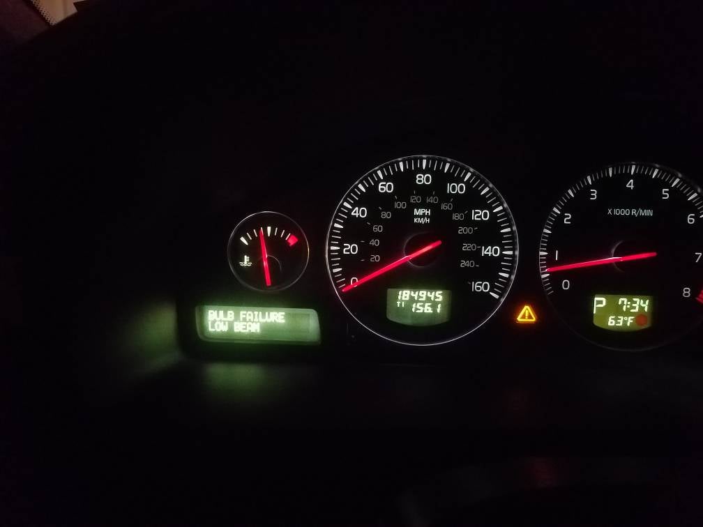 Volvo Bulb Failure Low Beam Message Reset Procedure - The Best Picture ...