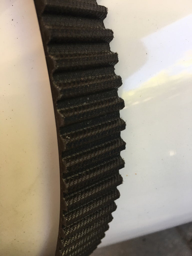 Look at my 12 year old timing belt and 18 year water pump! | Toyota ...