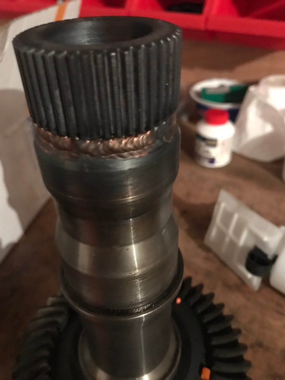 Angle gear splines repair | SwedeSpeed - Volvo Performance Forum