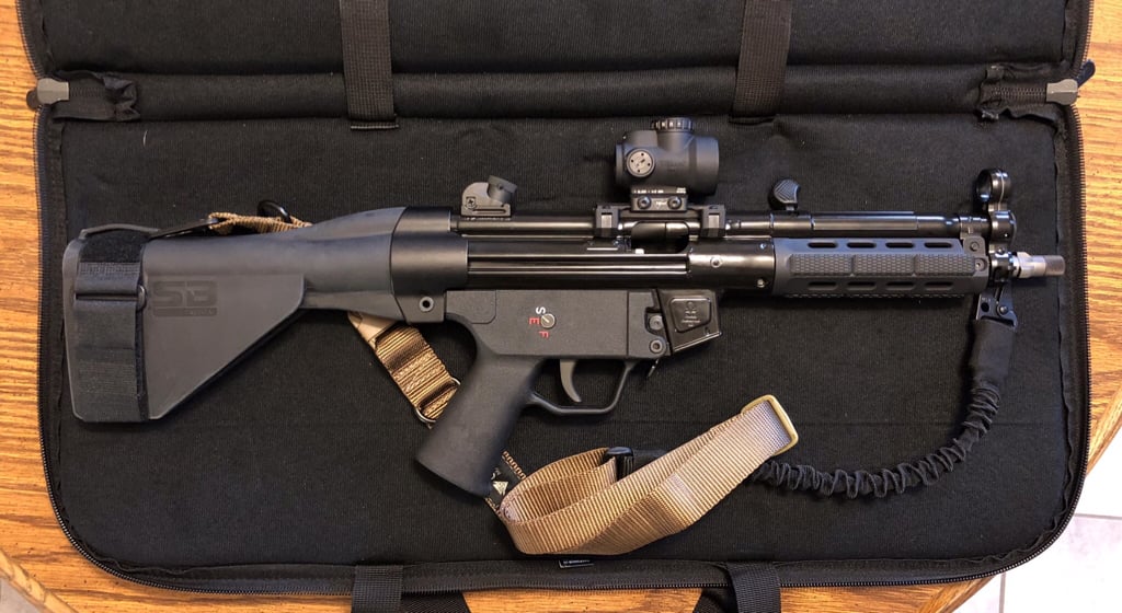 MFI Mount for MP5 Clone and Trijicon MRO: did I goof? | HKPRO Forums